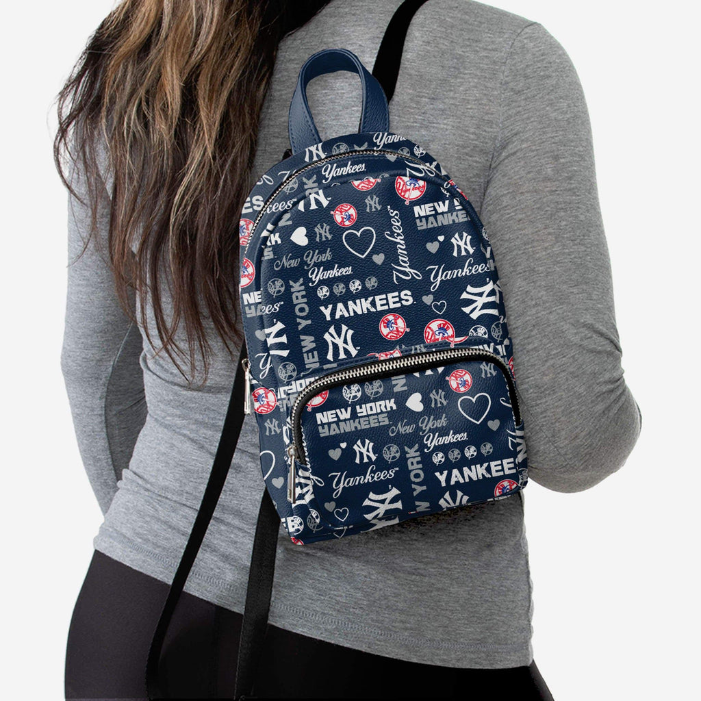 New York Yankees Logo Love Mini Backpack FOCO