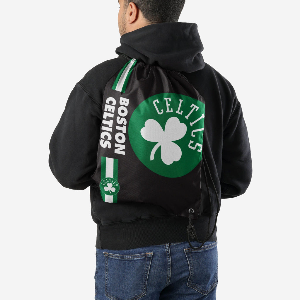 Boston Celtics Big Logo Drawstring Backpack FOCO