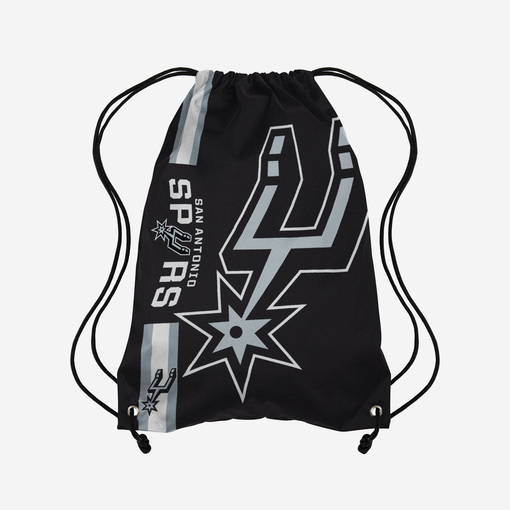 San Antonio Spurs Big Logo Drawstring Backpack FOCO