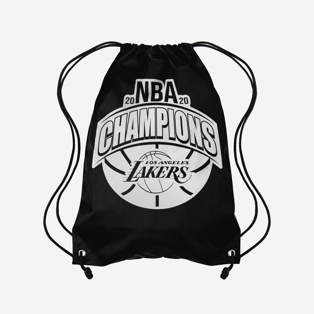 Los Angeles Lakers 2020 NBA Champions Drawstring Backpack FOCO