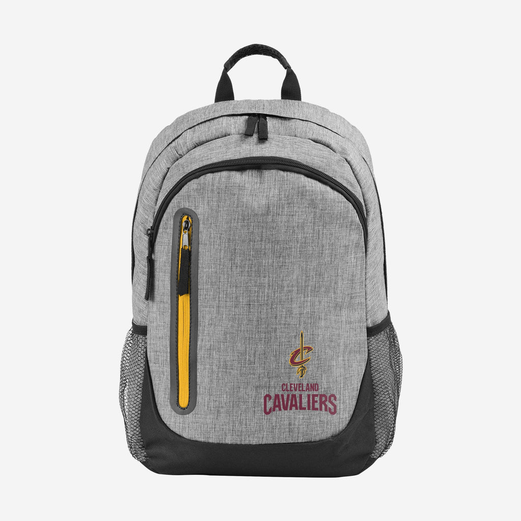 Cleveland Cavaliers Heather Grey Bold Color Backpack FOCO