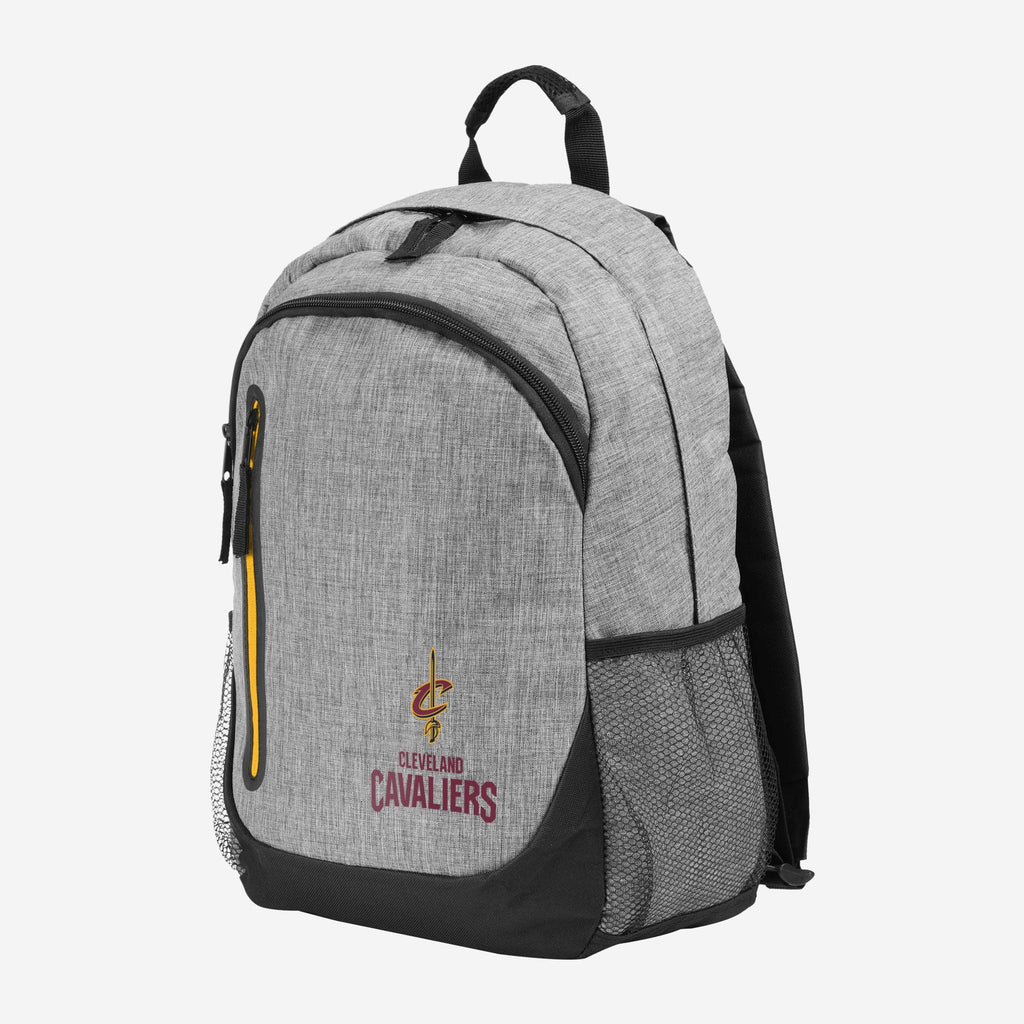 Cleveland Cavaliers Heather Grey Bold Color Backpack FOCO