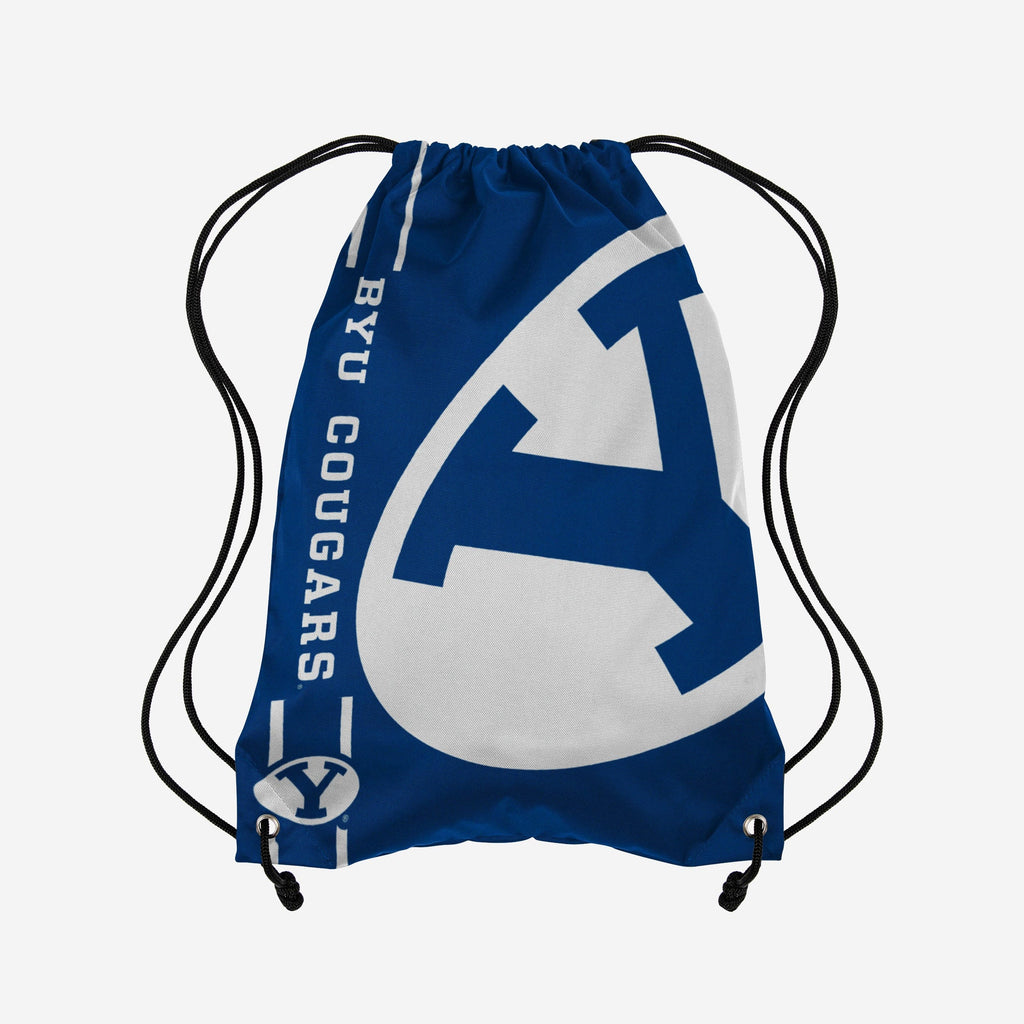 BYU Cougars Big Logo Drawstring Backpack FOCO