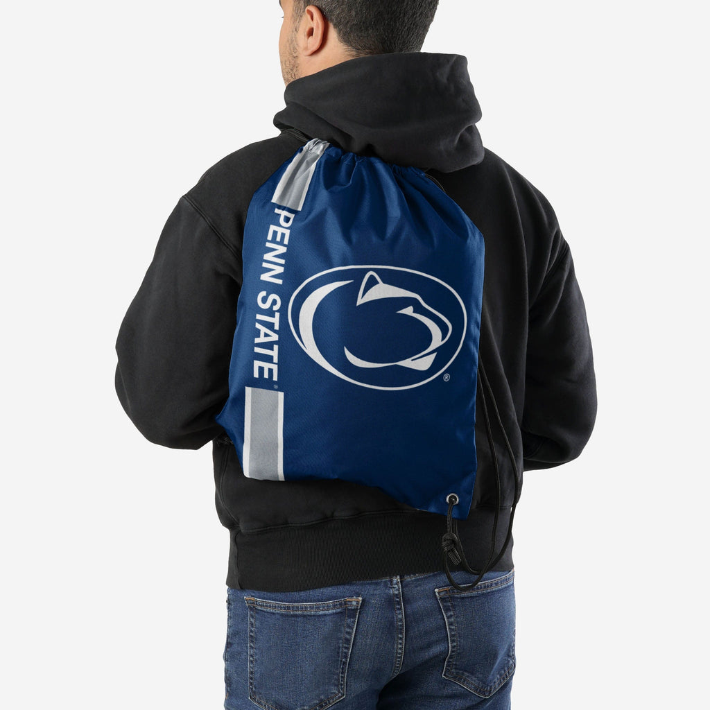 Penn State Nittany Lions Big Logo Drawstring Backpack FOCO