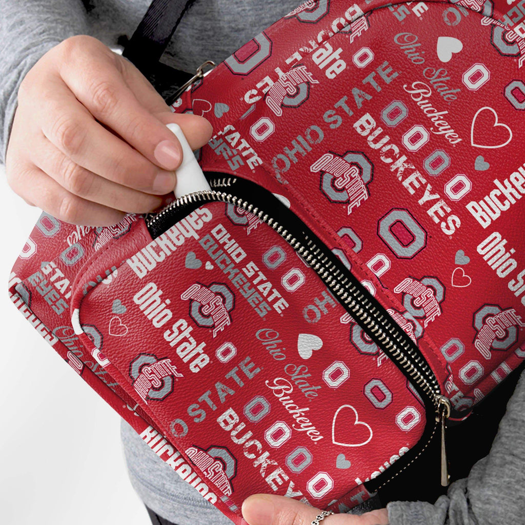 Ohio State Buckeyes Logo Love Mini Backpack FOCO