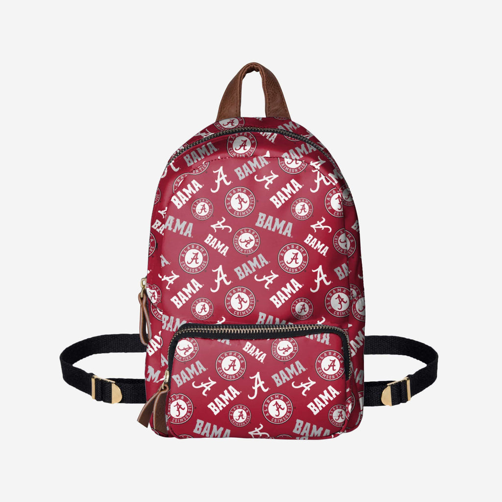 Alabama Crimson Tide Printed Collection Mini Backpack FOCO