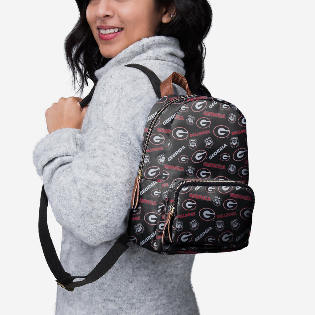 Georgia Bulldogs Printed Collection Mini Backpack FOCO