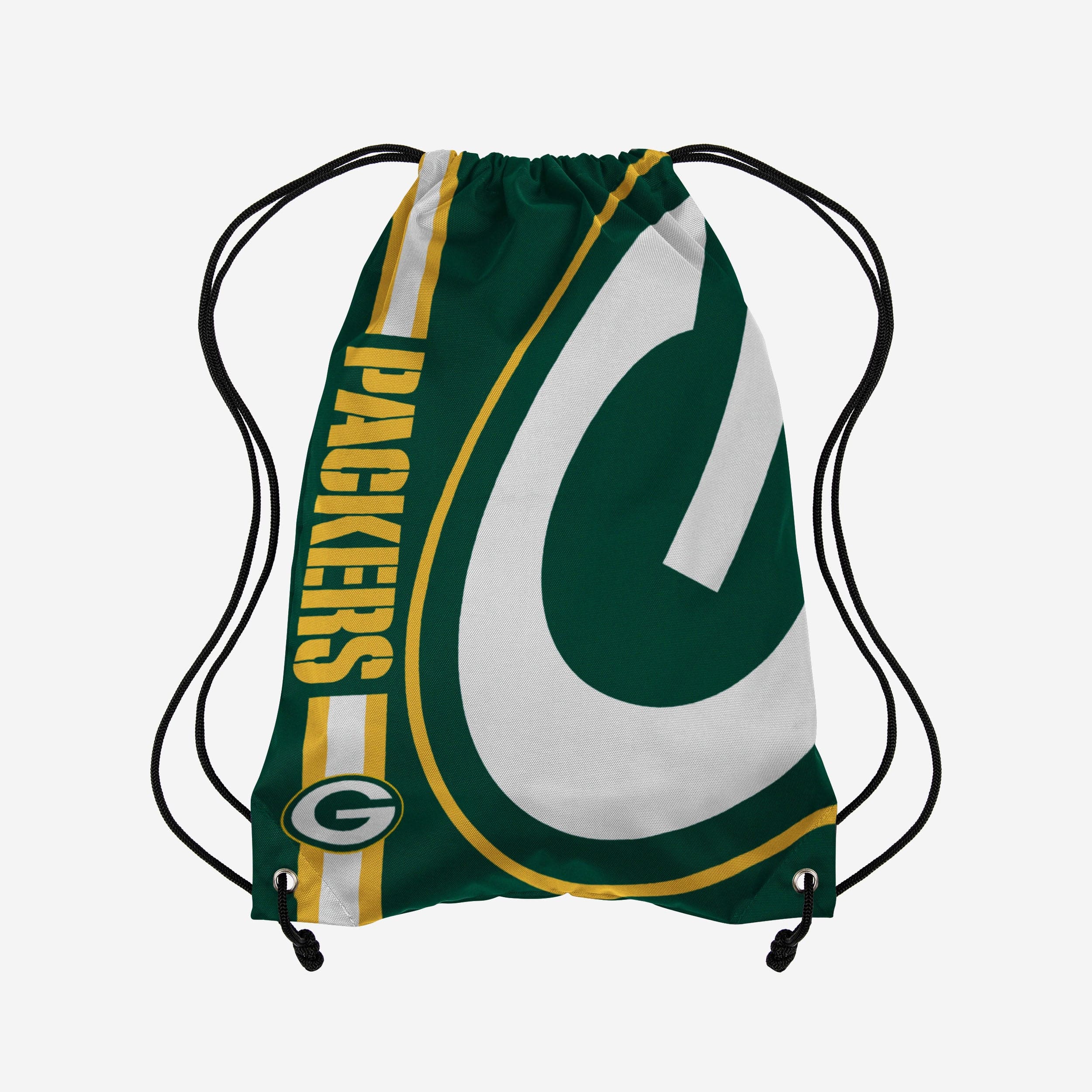 Green Bay Packers Big Logo Drawstring Backpack FOCO