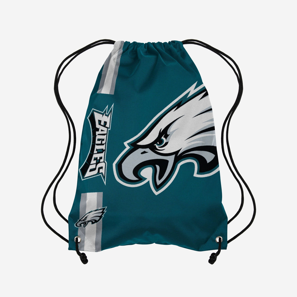 Philadelphia Eagles Big Logo Drawstring Backpack FOCO