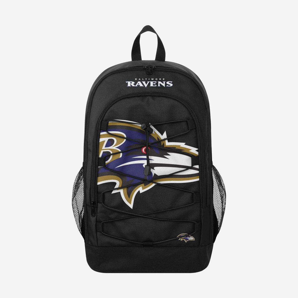 Baltimore Ravens Big Logo Bungee Backpack FOCO