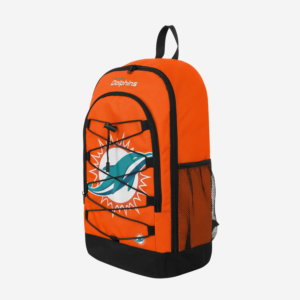 Miami Dolphins Big Logo Bungee Backpack FOCO