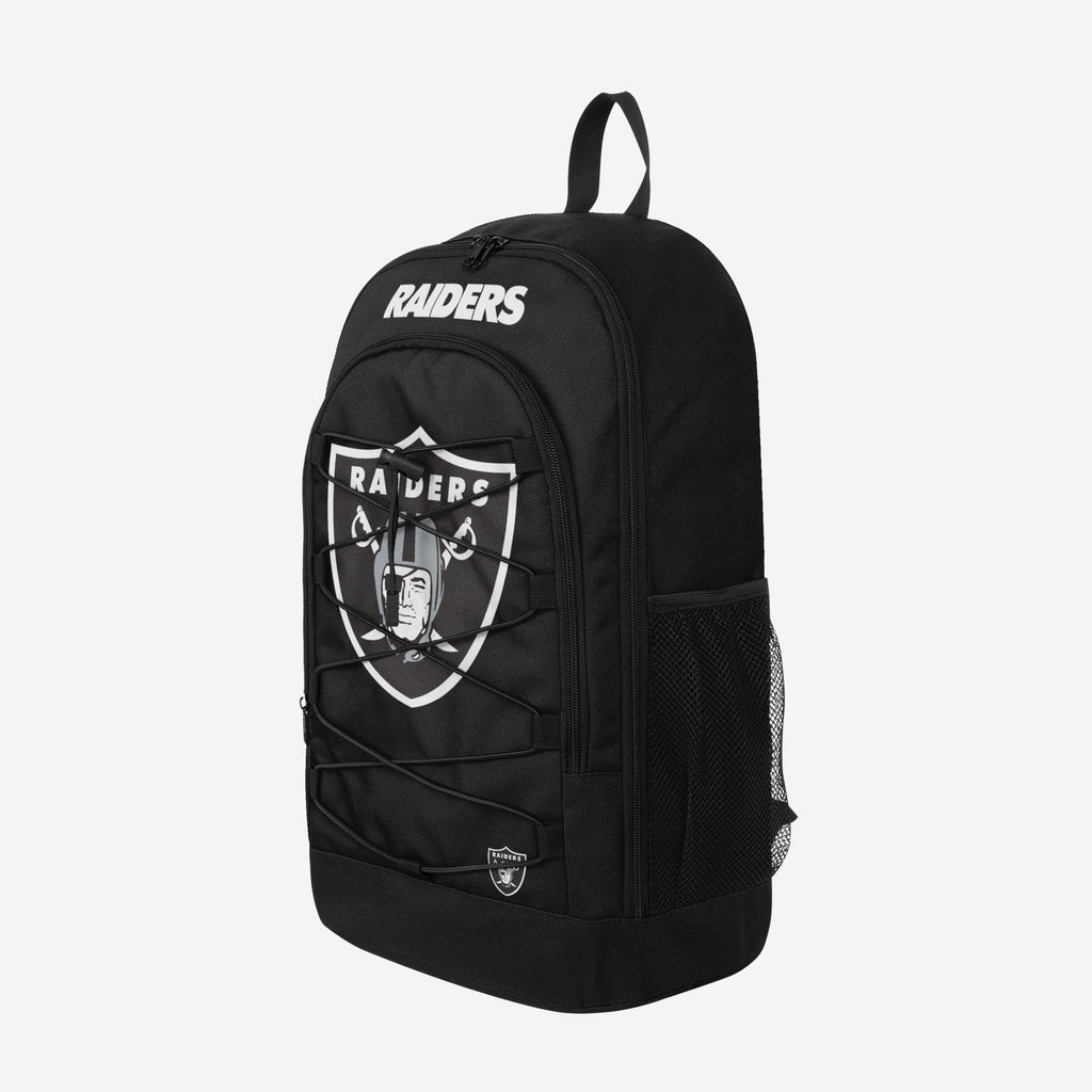 Las Vegas Raiders Big Logo Bungee Backpack FOCO