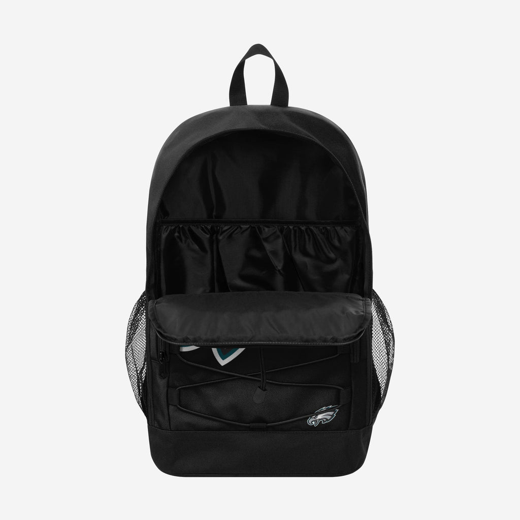Philadelphia Eagles Big Logo Bungee Backpack FOCO