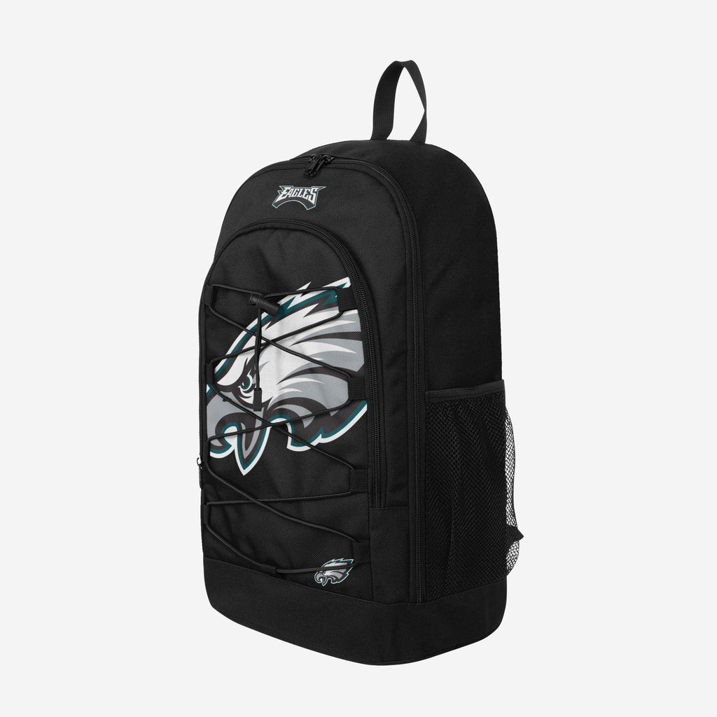 Philadelphia Eagles Big Logo Bungee Backpack FOCO