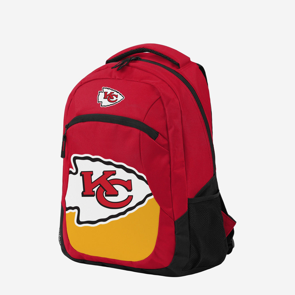 Kansas City Chiefs Colorblock Action Backpack FOCO