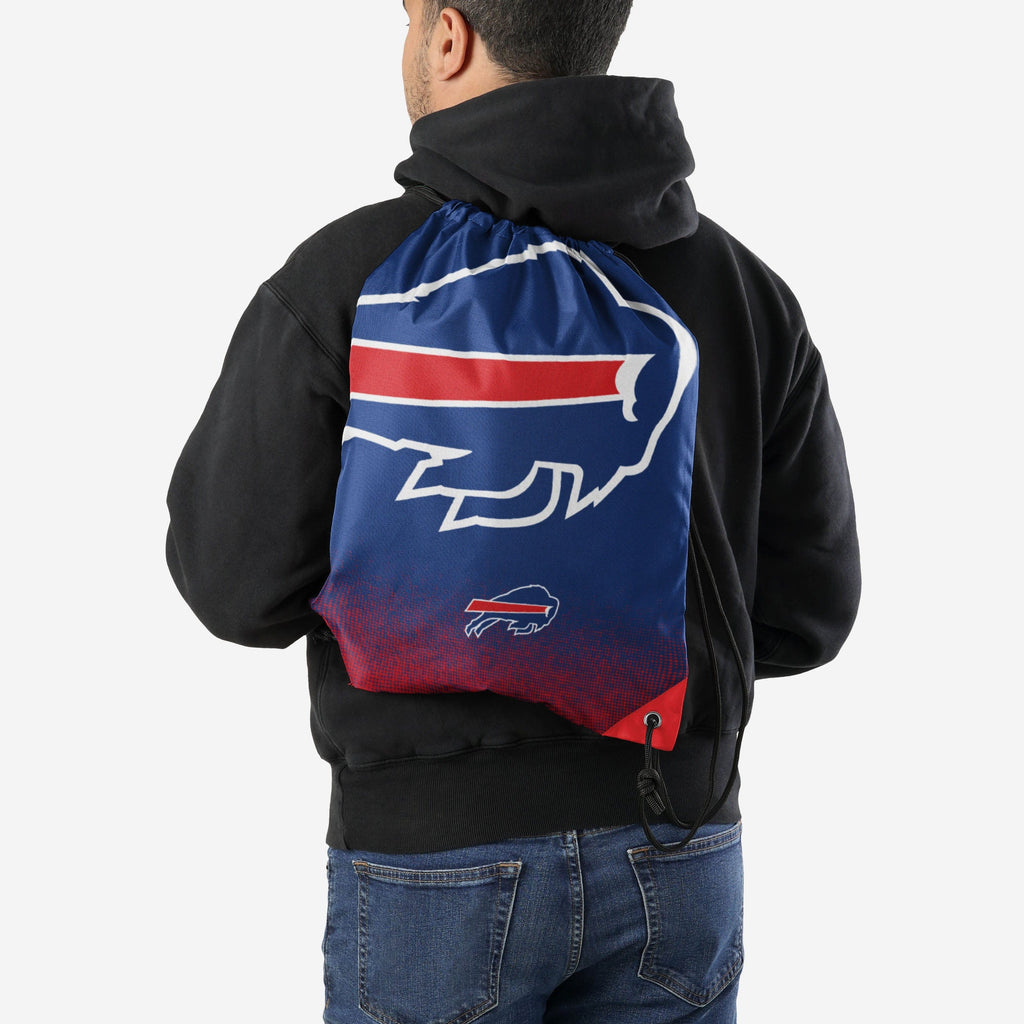 Buffalo Bills Gradient Drawstring Backpack FOCO