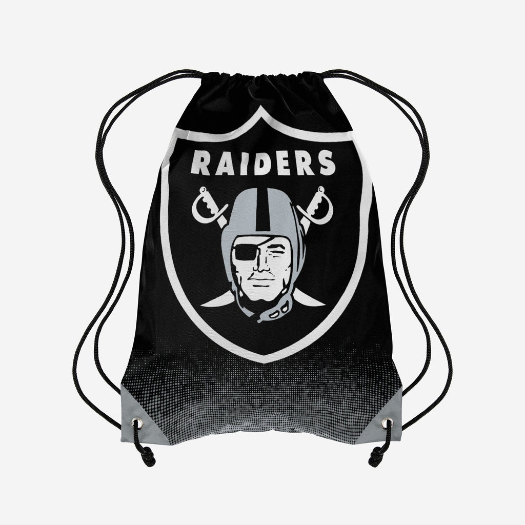 Las Vegas Raiders Gradient Drawstring Backpack FOCO
