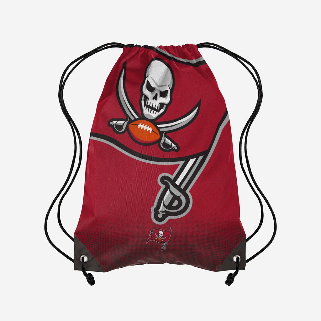 Tampa Bay Buccaneers Gradient Drawstring Backpack FOCO