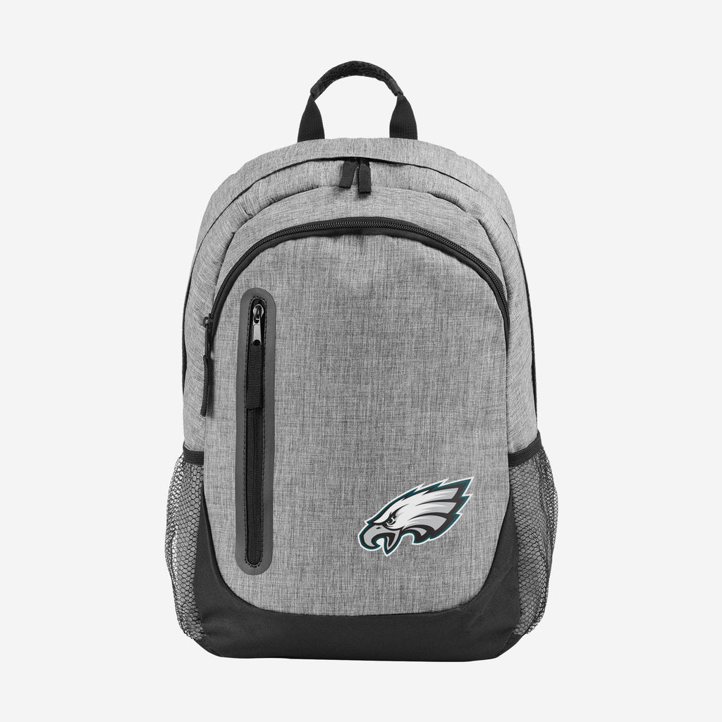 Philadelphia Eagles Heather Grey Bold Color Backpack FOCO