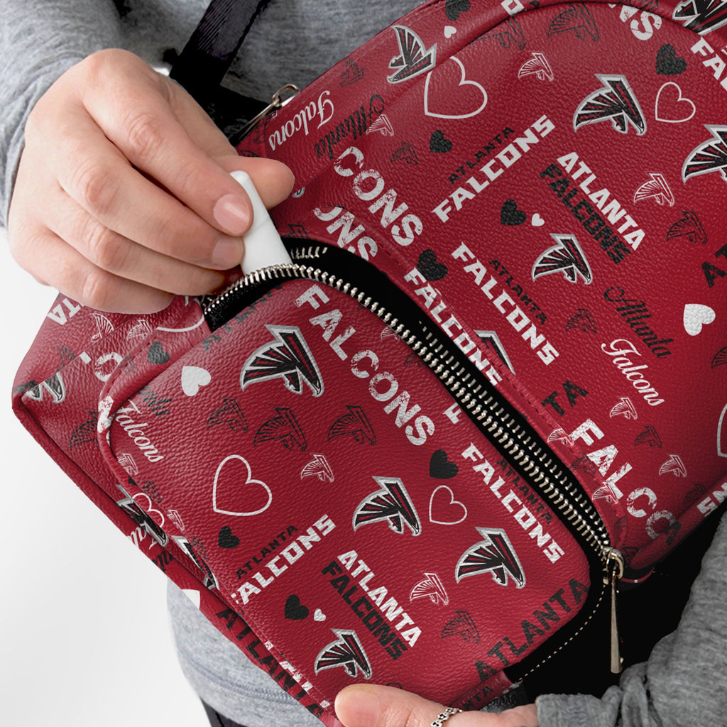 Atlanta Falcons Logo Love Mini Backpack FOCO