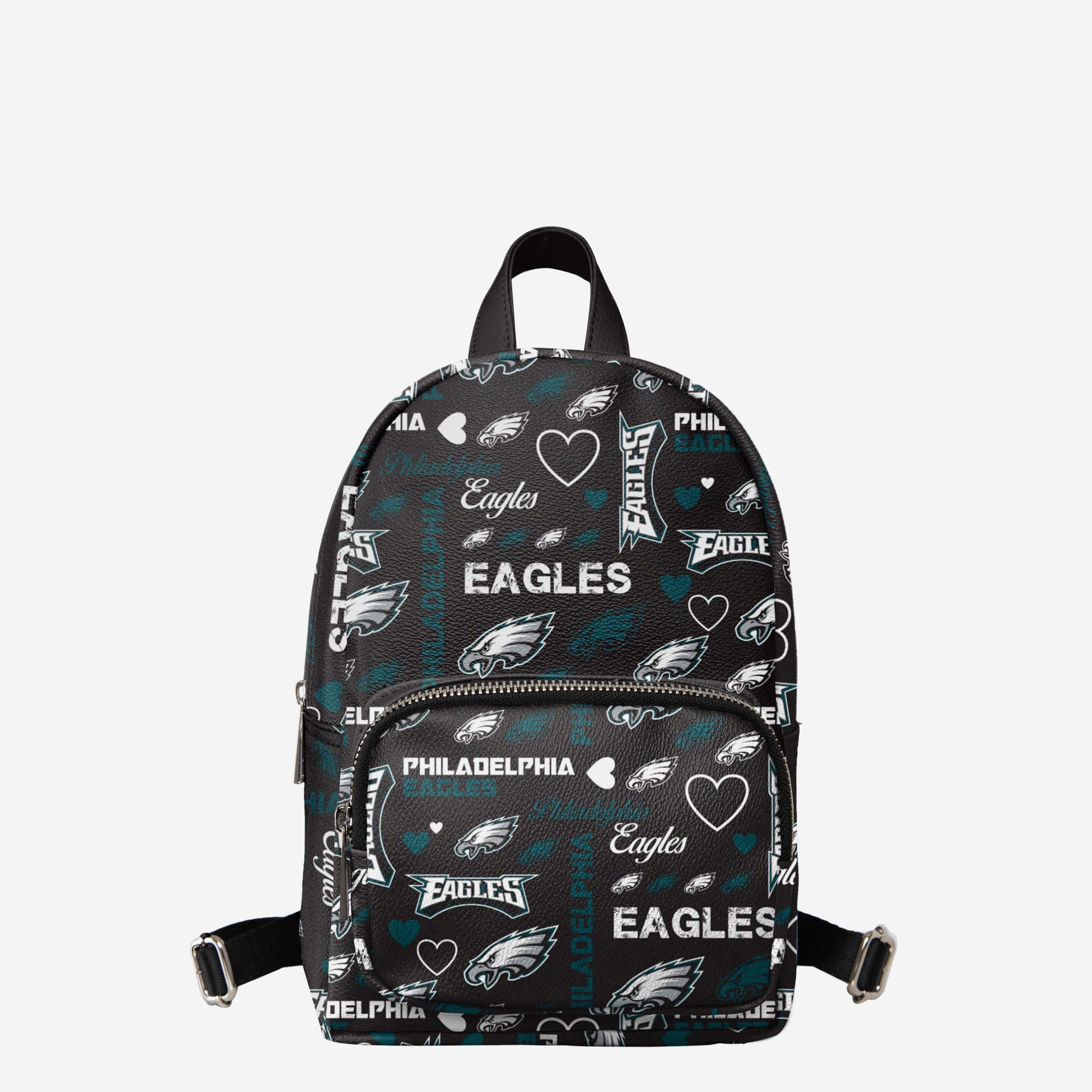 Philadelphia Eagles Logo Love Mini Backpack FOCO
