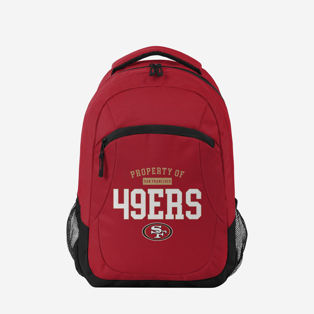 San Francisco 49ers Property Of Action Backpack FOCO