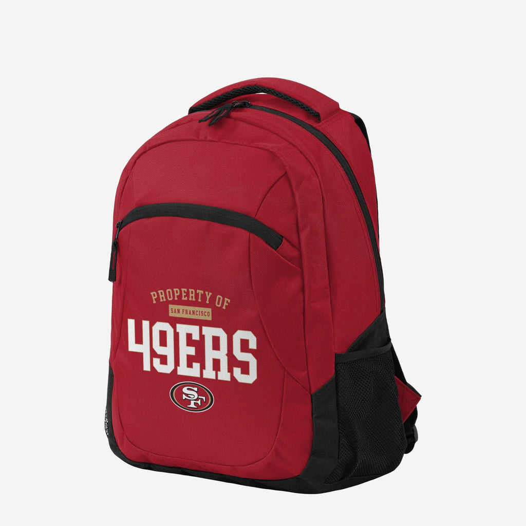 San Francisco 49ers Property Of Action Backpack FOCO