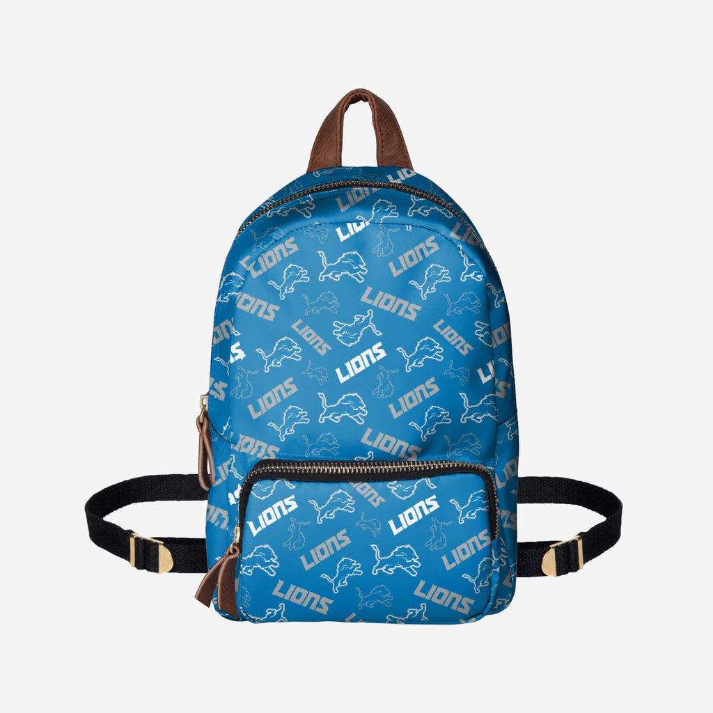 Detroit Lions Printed Collection Mini Backpack FOCO