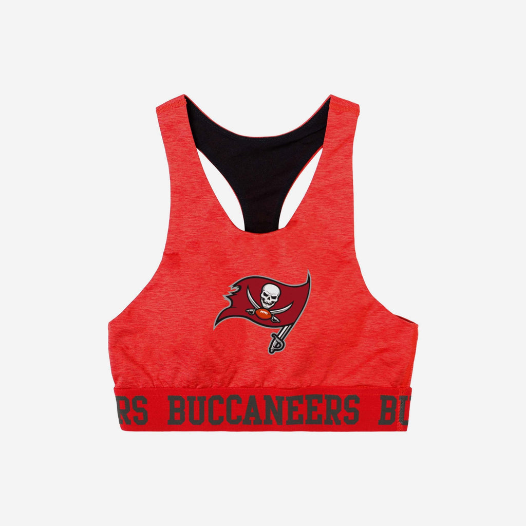 Tampa Bay Buccaneers Womens Team Color Static Sports Bra FOCO