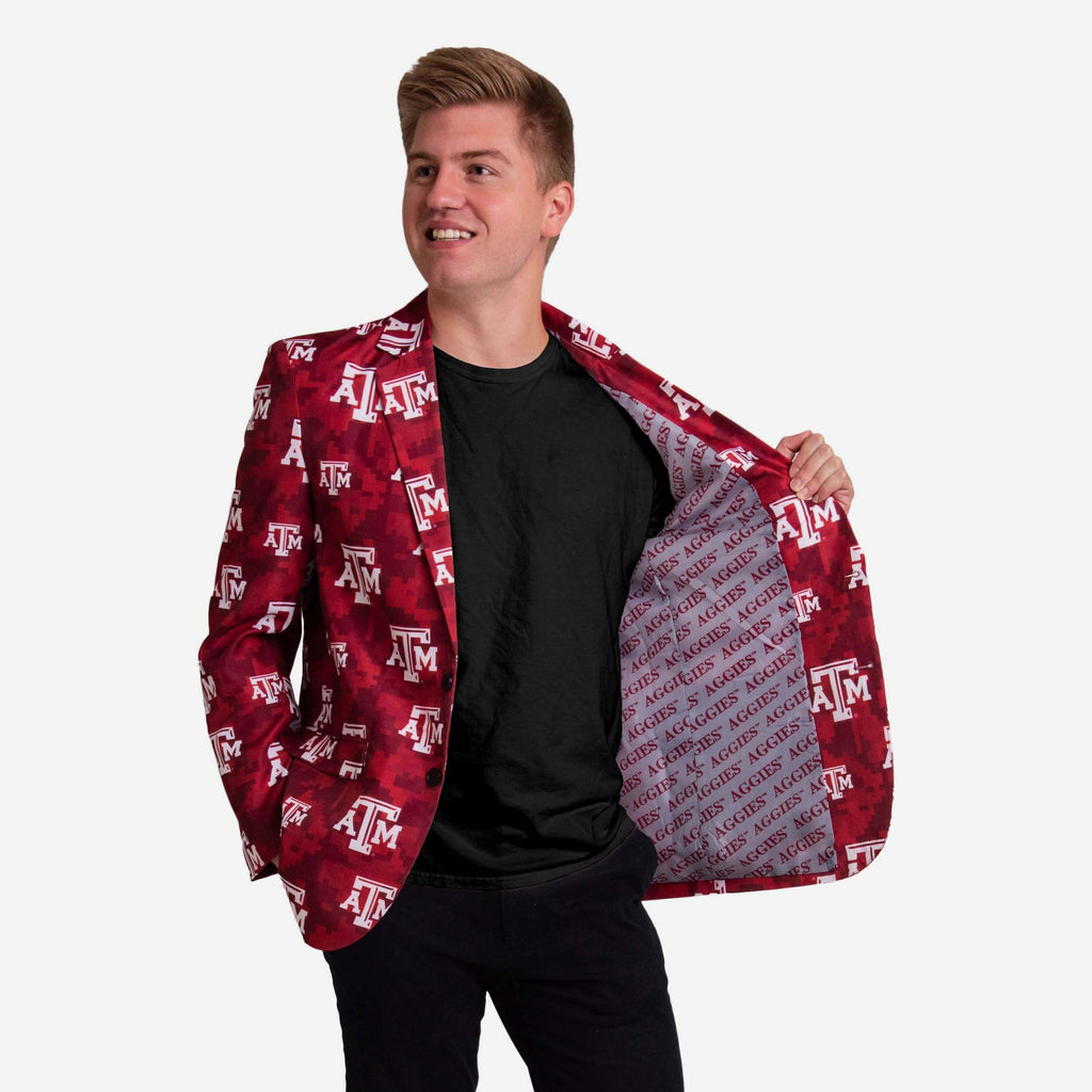Texas A&M Aggies Digital Camo Suit Jacket FOCO