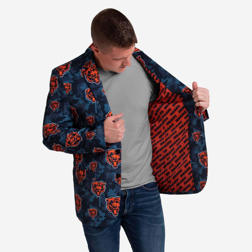 Chicago Bears Digital Camo Suit Jacket FOCO