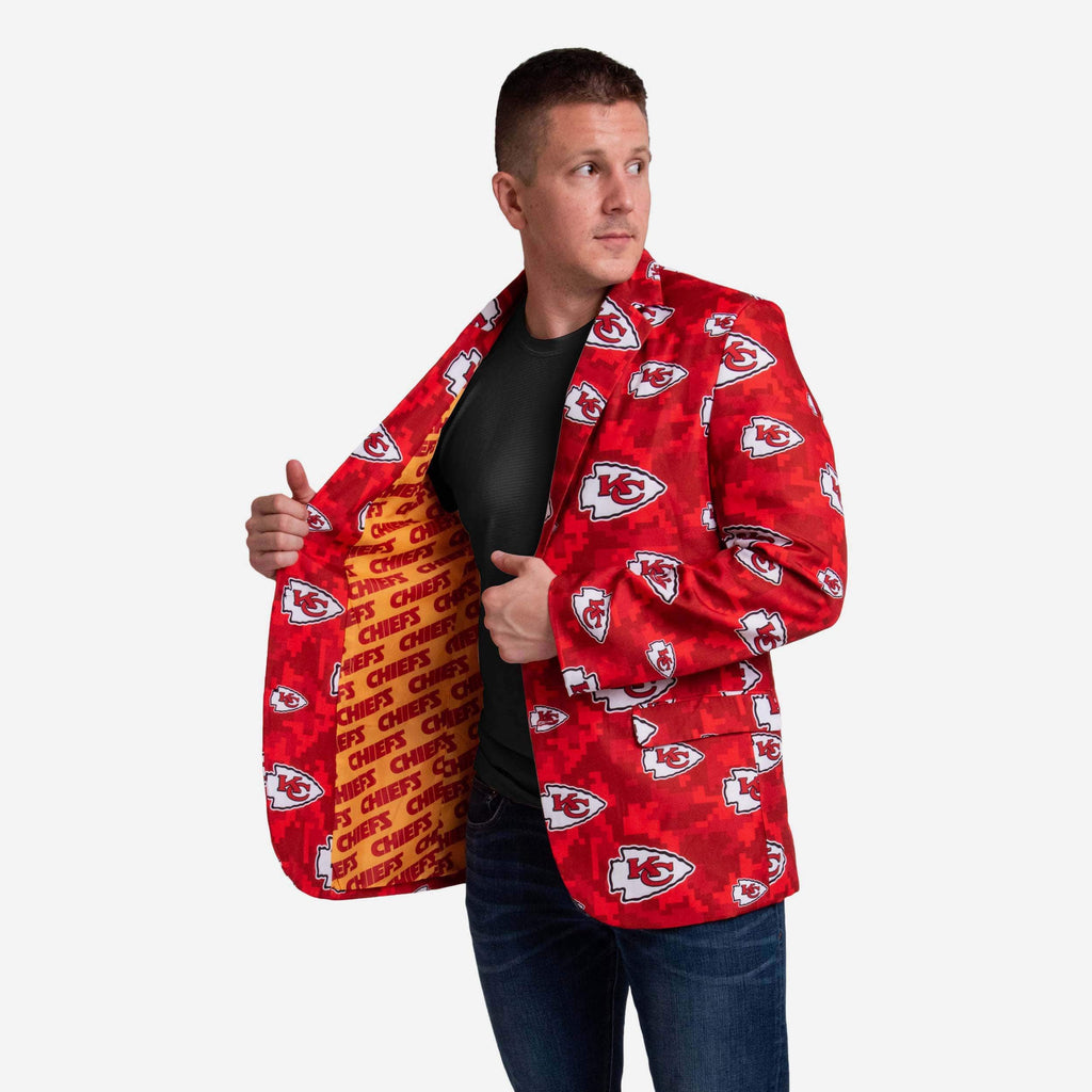Kansas City Chiefs Digital Camo Suit Jacket FOCO