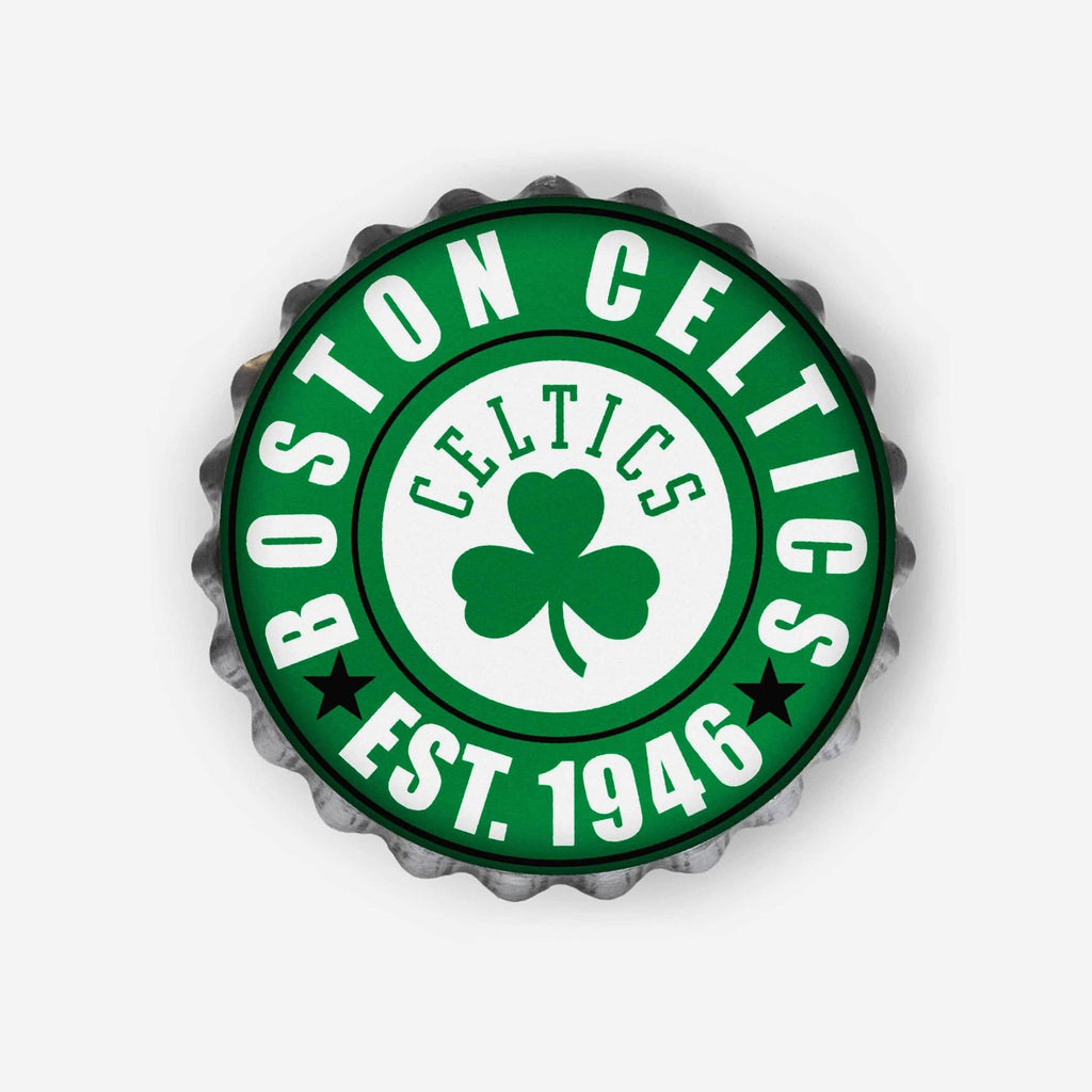 Boston Celtics Bottle Cap Wall Sign FOCO