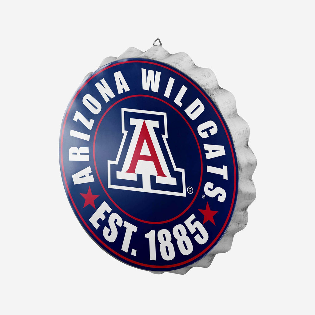 Arizona Wildcats Bottle Cap Wall Sign FOCO