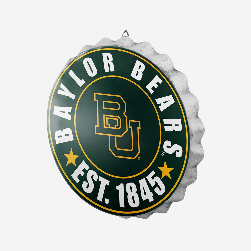 Baylor Bears Bottle Cap Wall Sign FOCO