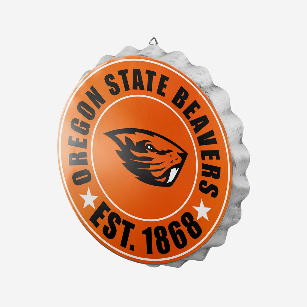 Oregon State Beavers Bottle Cap Wall Sign FOCO