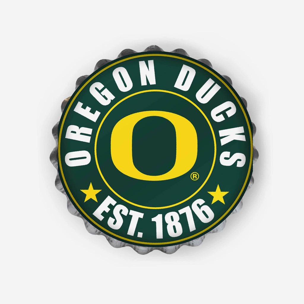 Oregon Ducks Bottle Cap Wall Sign FOCO