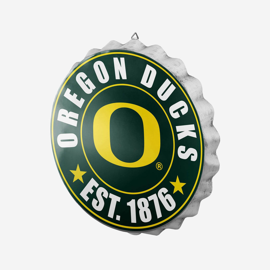 Oregon Ducks Bottle Cap Wall Sign FOCO