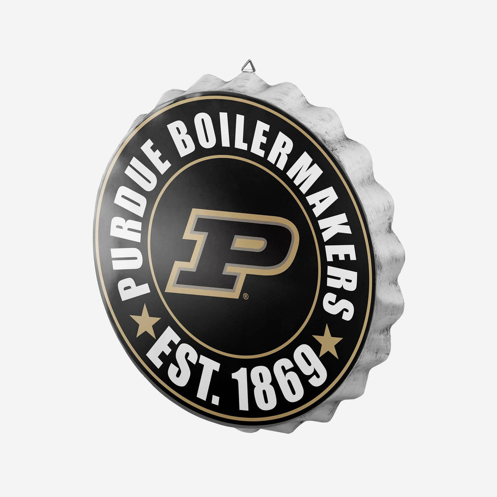 Purdue Boilermakers Bottle Cap Wall Sign FOCO