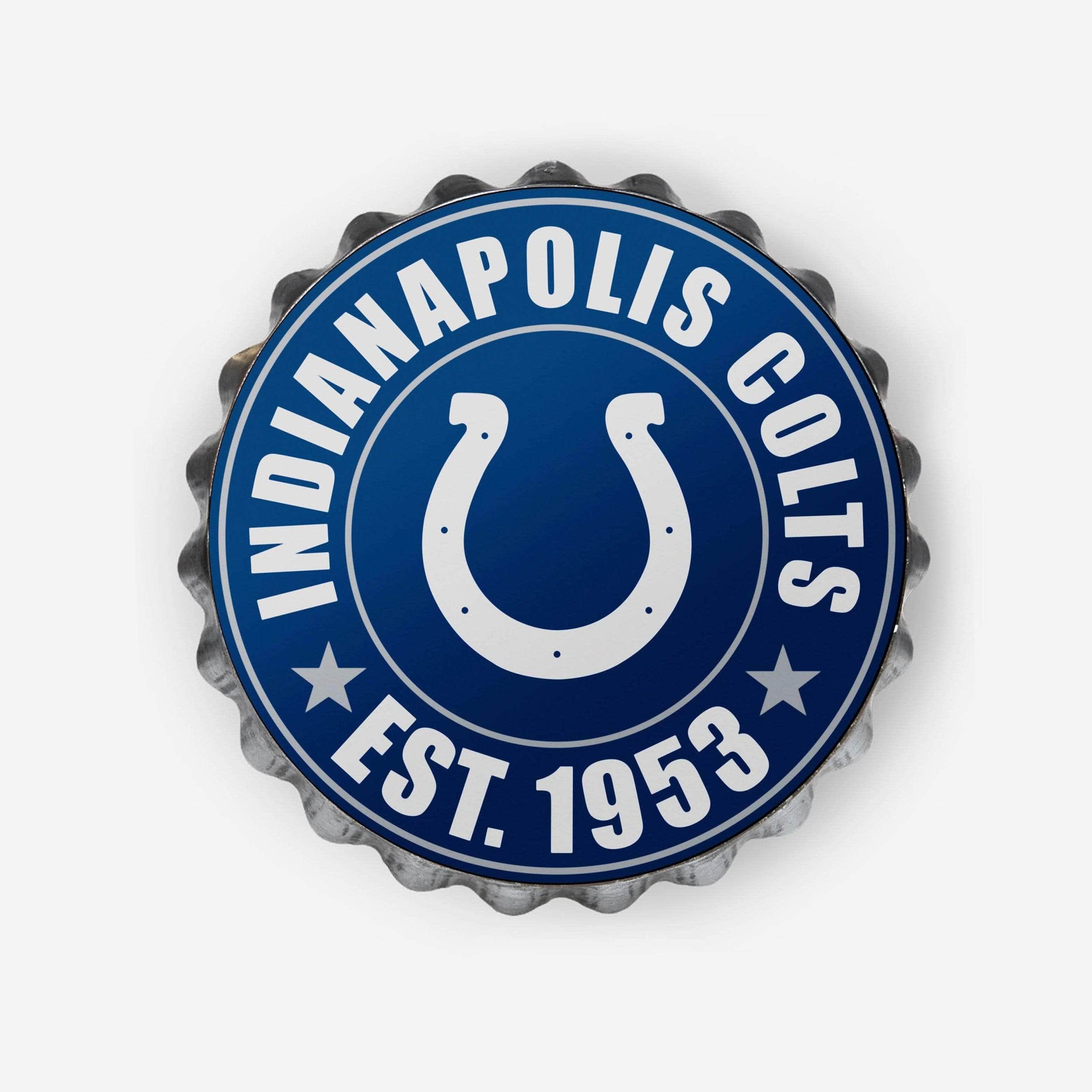 Indianapolis Colts Bottle Cap Wall Sign FOCO
