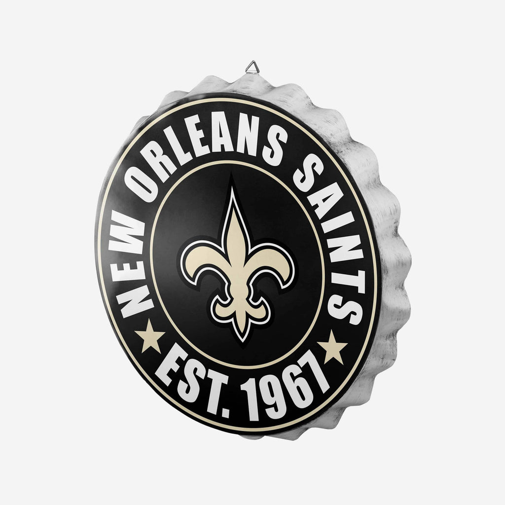 New Orleans Saints Bottle Wall Sign FOCO