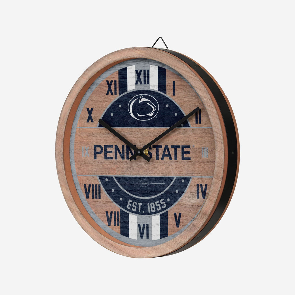 Penn State Nittany Lions Barrel Wall Clock FOCO