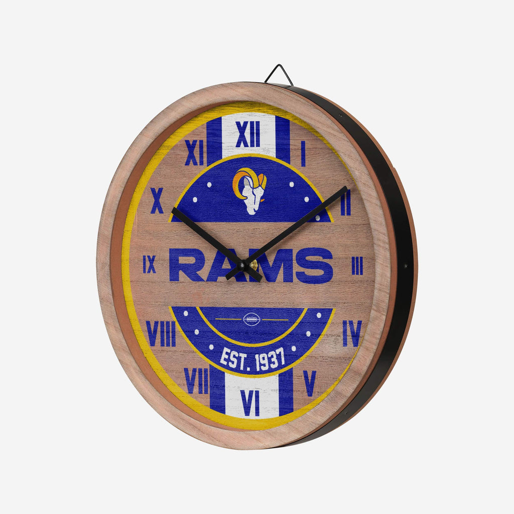 Los Angeles Rams Barrel Wall Clock FOCO