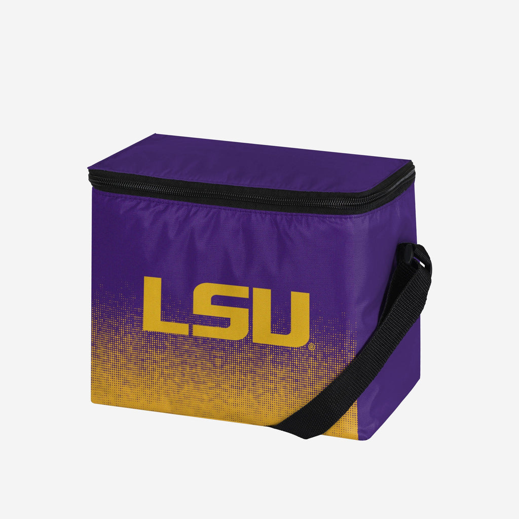 LSU Tigers Gradient Big Logo Gradient 6 Pack Cooler FOCO