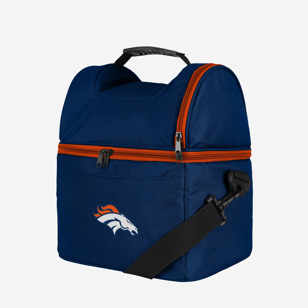 Denver Broncos Solid Double Compartment Cooler FOCO