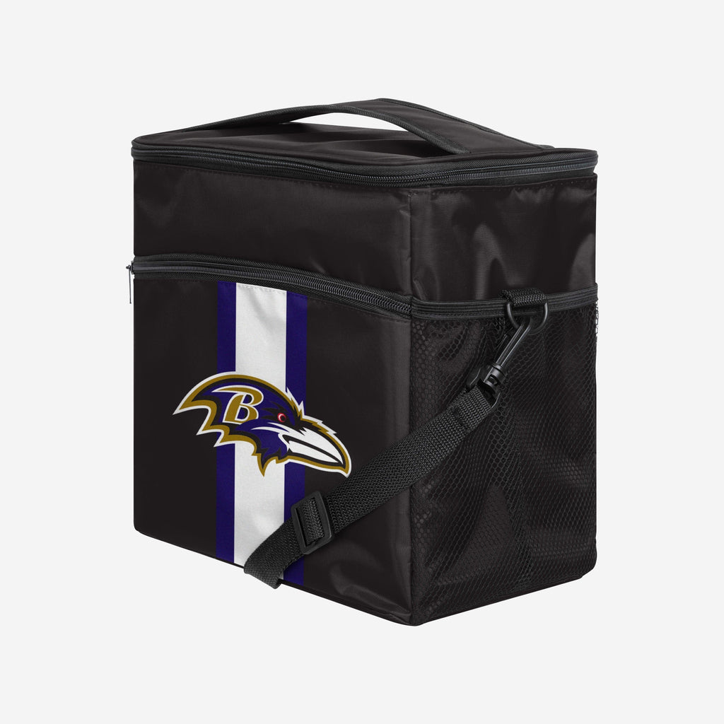 Baltimore Ravens Team Stripe Tailgate 24 Pack Cooler FOCO