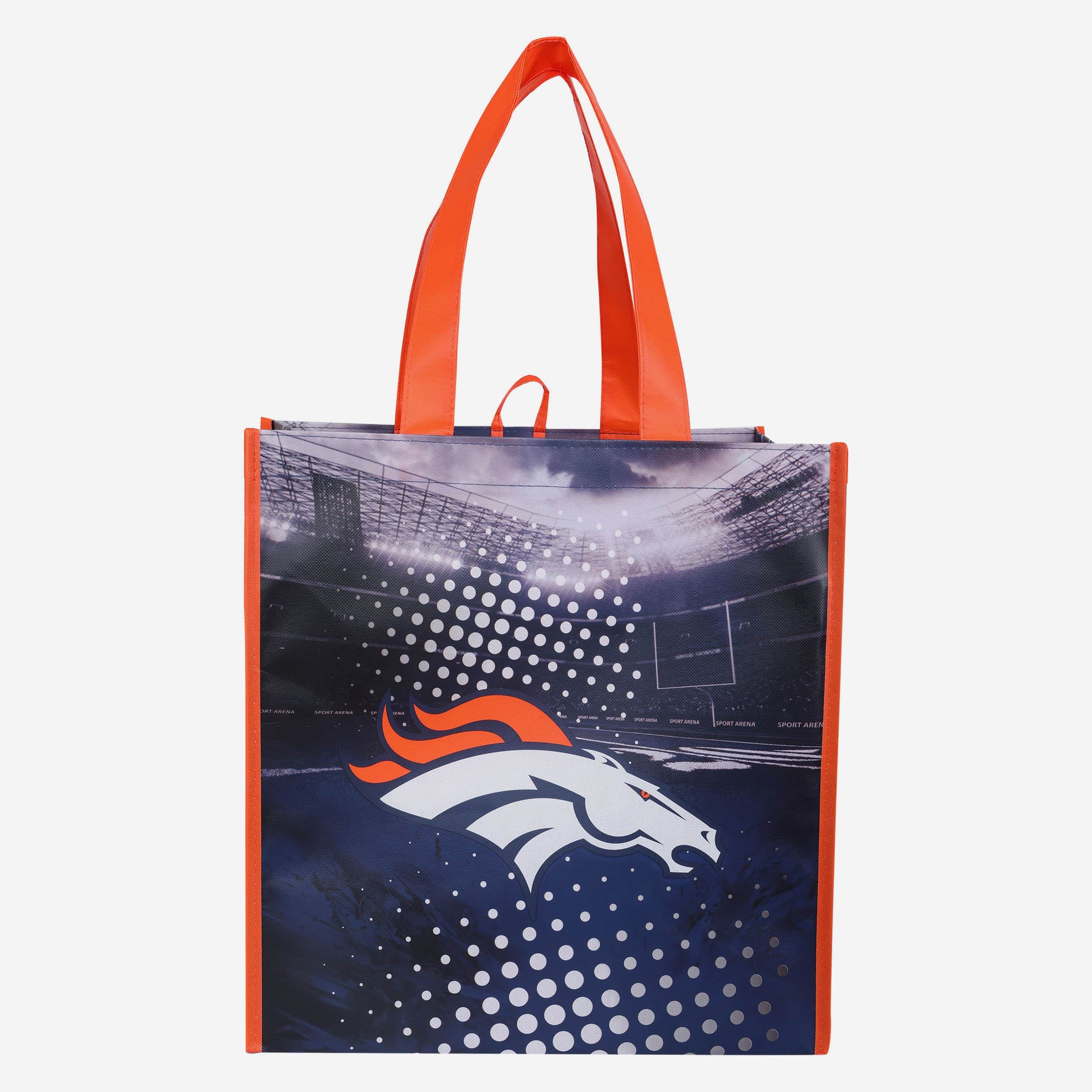 Denver Broncos 4 Pack Reusable Shopping Bag FOCO
