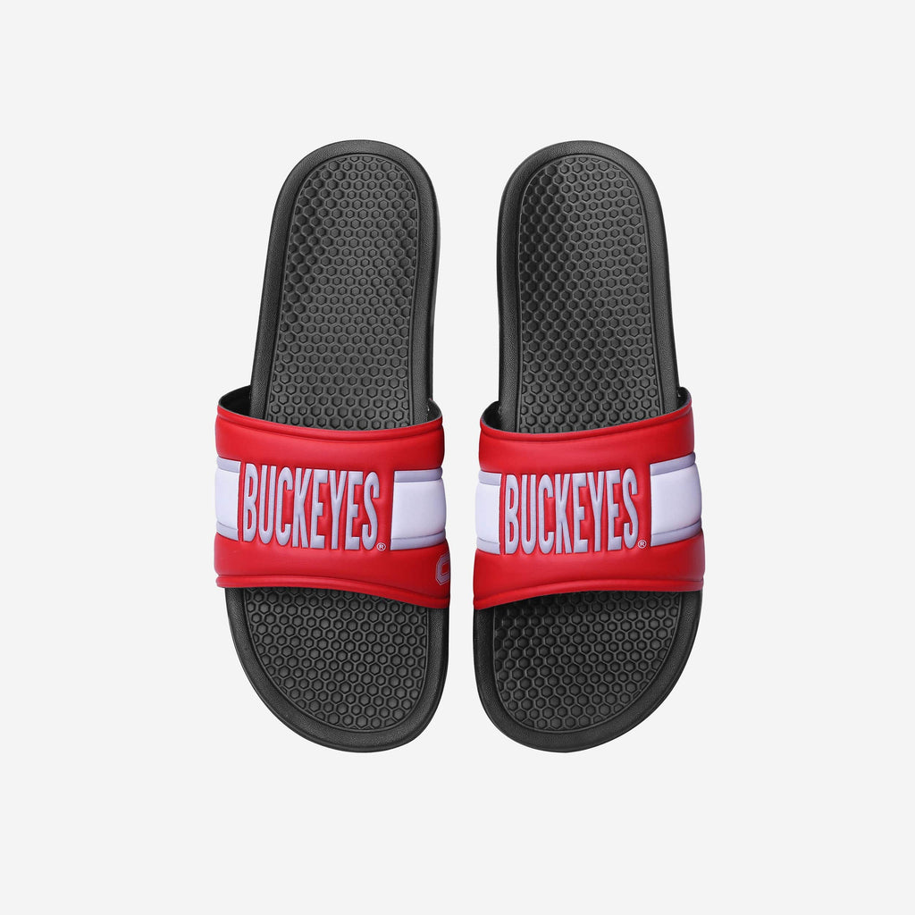 Ohio State Buckeyes Raised Wordmark Slide FOCO
