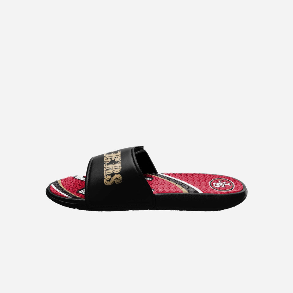 San Francisco 49ers Wordmark Gel Slide FOCO
