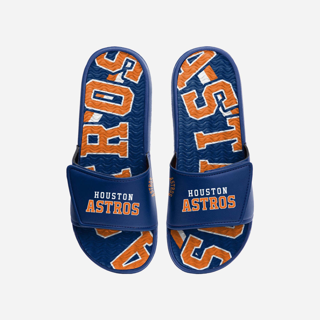 Houston Astros Bold Wordmark Gel Slide FOCO
